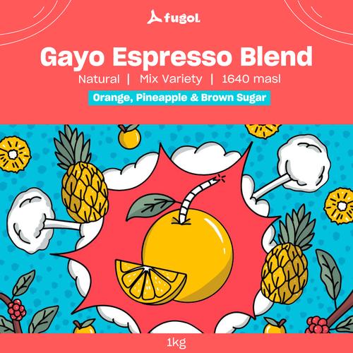 Jual KOPI ARABICA GAYO FRUITY ESPRESSO BLEND 1 KG - BIJI - Kota Bandung - Fugol Coffee | Tokopedia