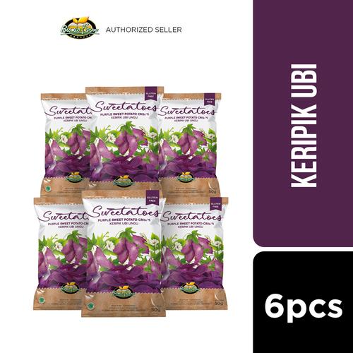 Jual Bionic Farm Sweetatoes Keripik Ubi Ungu 50G - 6 pcs - Kab ...