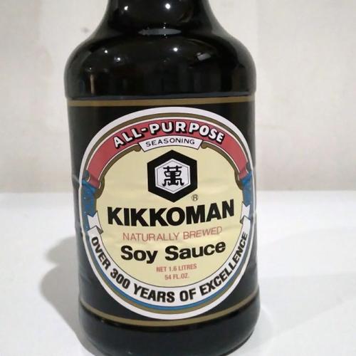 Jual kikkoman shoyu japanese soy sauce 1.6 liter premium kecap asin ...