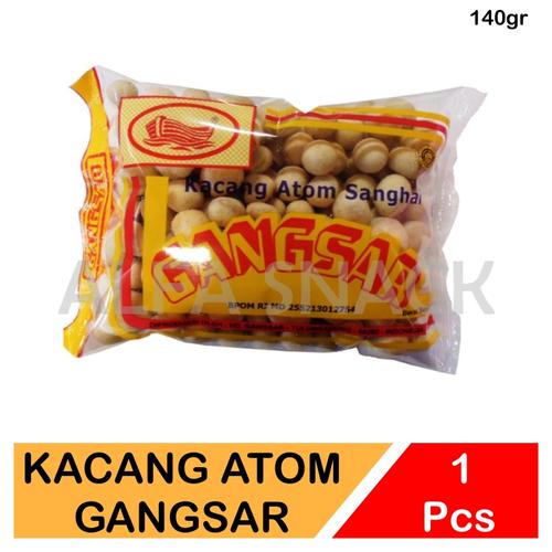 Jual Kacang Atom Shanghai Gangsar 140gr gram Enak dan Gurih - Kab. Sidoarjo - Alfa Snack_NEW ...