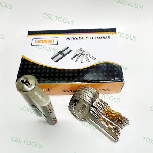Jual Silinder Kunci Pintu Double Pin 60mm - Cylinder Kunci Pintu Besar ...