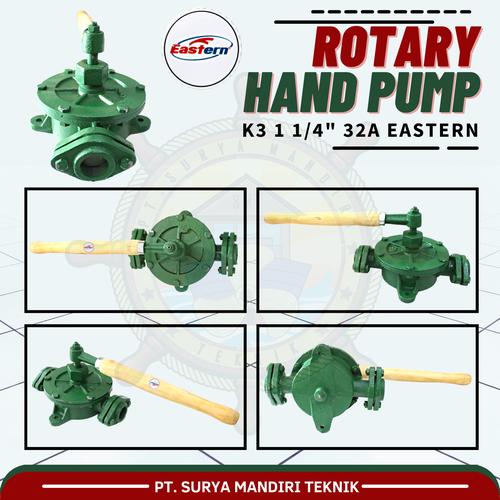 Jual POMPA SEMI ROTARY HAND PUMP K3 32A 1 1/4" - Kota Surabaya - PT SURYA MANDIRI TEKNIK | Tokopedia