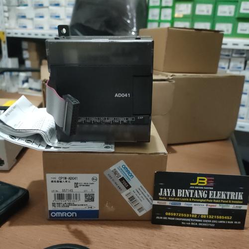 Jual CP1W-AD041 PLC OMRON ANALOG INPUT MODULE ORIGINAL - Kota Bandung ...