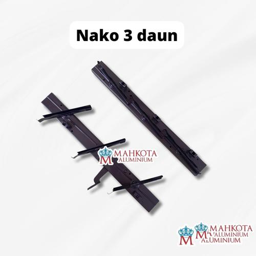 Jual (3 Daun) Bingkai Nako Jendela Kisi Besi Rangka Kaca Teralis Tralis ...
