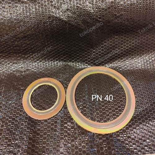 Jual Spiral Wound Gasket PN40 SWG 11/2" Inch Carbon Steel DN 40 ...