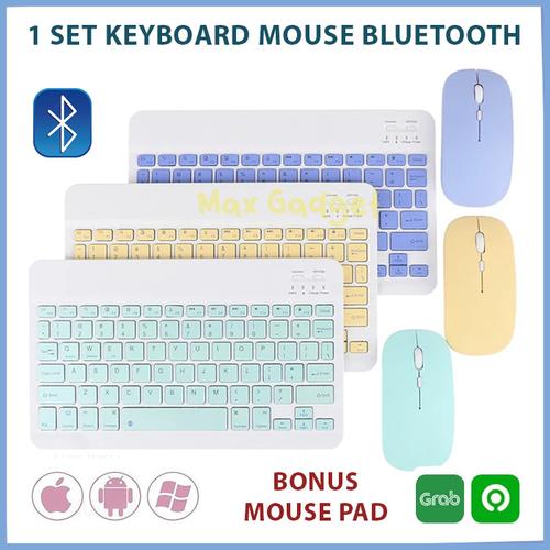 Jual Keyboard Bluetooth Samsung Tab A8 A7 A9+ A9 11 inch S6 Lite Kotak ...