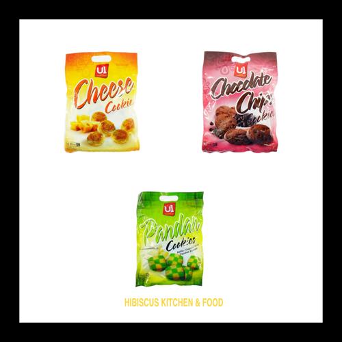 Jual U1 COOKIES 300G PANDAN, CHEESE, CHOCOLATE CHIPS - Pandan - Kota ...