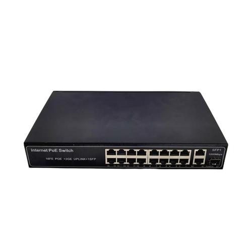 Jual poe Switch 16 port 16ch Fast network switch poe - Jakarta Utara ...