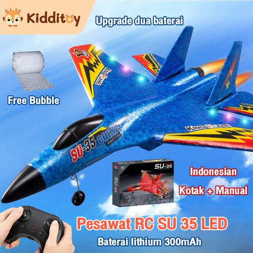 Jual Mainan Pesawat Remote Control Rc Pesawat Terbang LED Glider ...