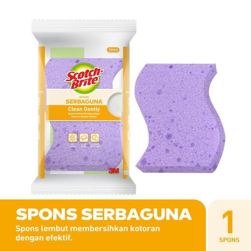 Promo 3M SCOTCH BRITE Spons Cuci Piring Gentle Clean Spon Serbaguna ID ...