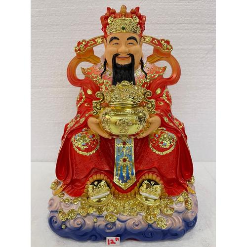 Jual patung dewa rezeki rezeky cai sin ya Chai sen Caisen 財神爺 12 inch ...