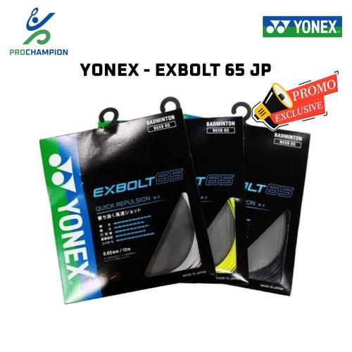 Promo YONEX BG EXBOLT 65 JP JEPANG SENAR BADMINTON ORIGINAL (JP ...