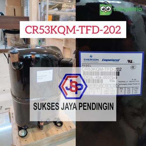Jual Compressor Copeland CR53KQM-TFD-202 / Kompresor CR53KQM-TFD-202 ...