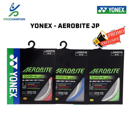 Promo SENAR BADMINTON YONEX BG AEROBITE MADE IN JEPANG / JAPAN - WHITE ...
