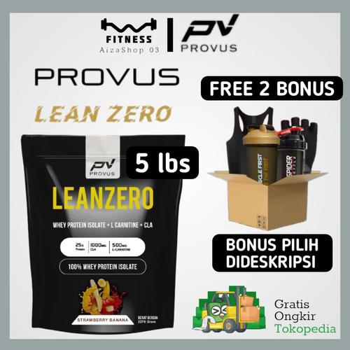 Jual Provus lean zero 5lbs whey protein isolate + fat burner lean zero ...