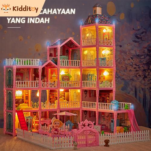 Jual mainan rumah rumahan anak Rumah Boneka mainan anak cewek - Kab ...