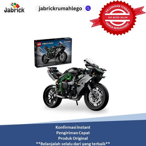 Jual LEGO 42170 Technic Kawasaki Ninja H2R Motorcycle Toy - - Jabrick ...