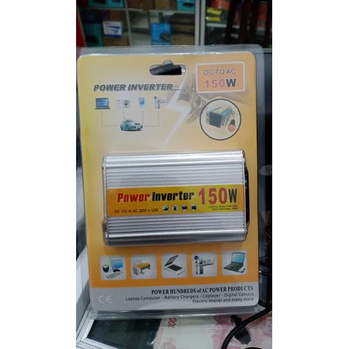 Jual INVERTER DC TO AC 150W/POWER INVERTER MOBIL DC 12V to AC 220V ...