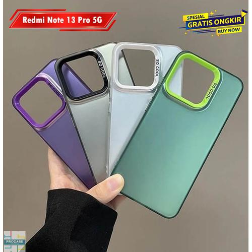 Jual Redmi Note 13 Pro 5G SoftCase Casing Cover Hologram Plain Colour ...