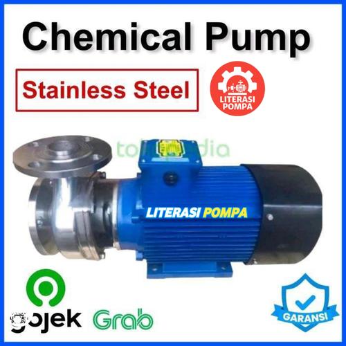 Jual Pompa kimia Chemical Pump Pompa Asam Stainless Steel 1,5HP 1100W ...
