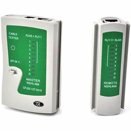 Jual LAN TESTER RJ45 DAN RJ11 + BATERAI / TESTER CABLE RJ 45 DAN RJ 11 ...