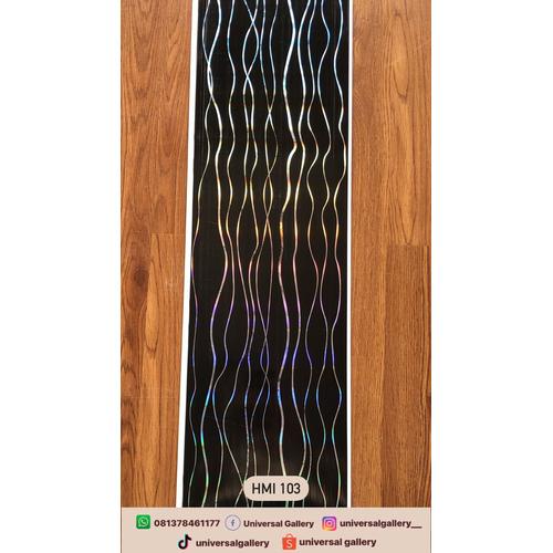 Jual PLAFON PVC HITAM GLOSSY HARMONI SERIES - HMI 103 - Kota Pekanbaru ...