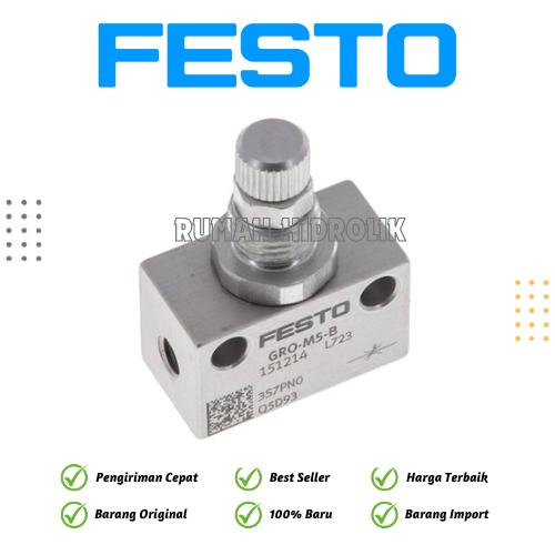 Jual FLOW CONTROL VALVE FESTO GRO-M5-B - Jakarta Barat - Rumah Hidrolik ...