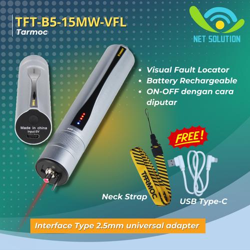 Jual Tarmoc TFT-B5-15MW-VFL | Rechargeable Visual Fault Locator Laser FO - Kota Surabaya - Net ...