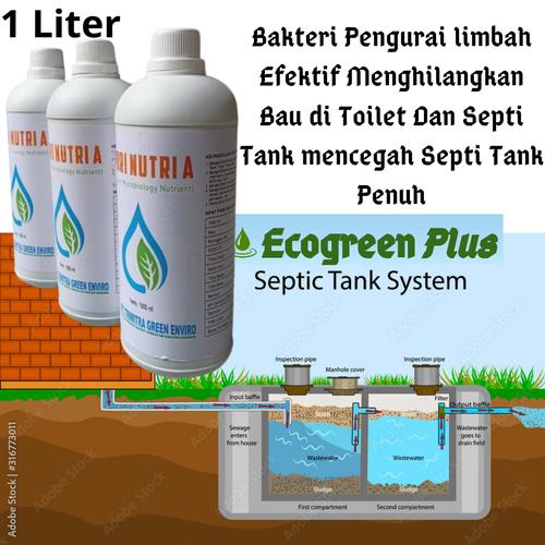 Promo Ecogreen PLUS Bakteri Pengurai Limbah Septic Tank, STP, WWTP Limbah RS - Kab. Bandung ...
