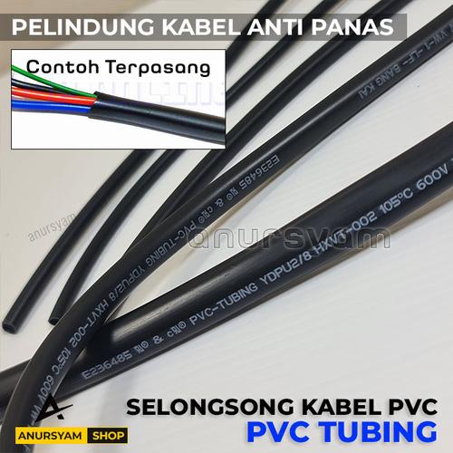 Jual Selang Pembungkus Kabel Anti Panas PVC / Karet Pelindung Kabel ...