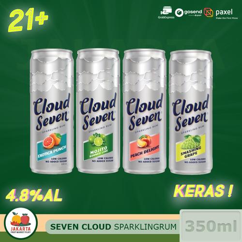 Jual CLOUD SEVEN SPARKLING 21+ MOJITO EXOTICA GRAPE PEACH - EXOTICA ...