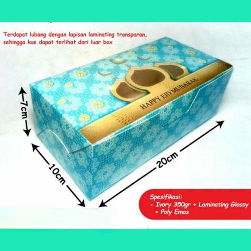 Jual dus cookies lebaran parcel idul fitri ukuran 10 x 20 x 7cm ...