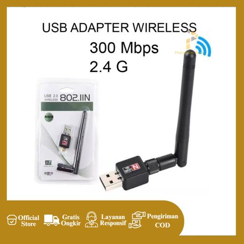 Jual USB Dongle Wireless WIFI Receiver USB Adapter 802.11N 150Mbps Antenna - 300MBPS - Jakarta ...