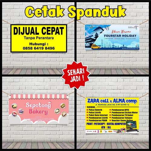 Jual Cetak Spanduk Baliho Banner Spanduk Dijual, Konter Spanduk Jualan ...