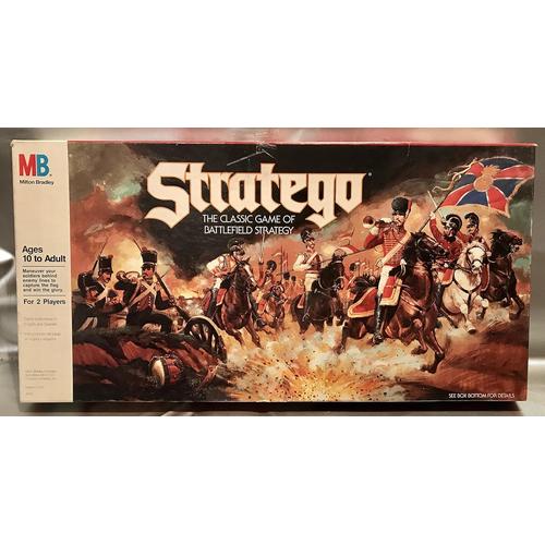 Jual Milton Bradley Stratego - The Classic Game of Battlefield Strategy ...