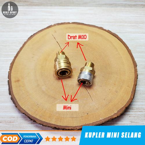 Jual Mini Kupler Pengisian Drat M10 Bisa Untuk Selang Pompa Scuba ...