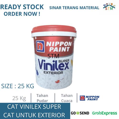 Jual CAT Vinilex SUPER EXTERIOR CEILING 25 KG WHITE / Cat NIPPON PAINT ...