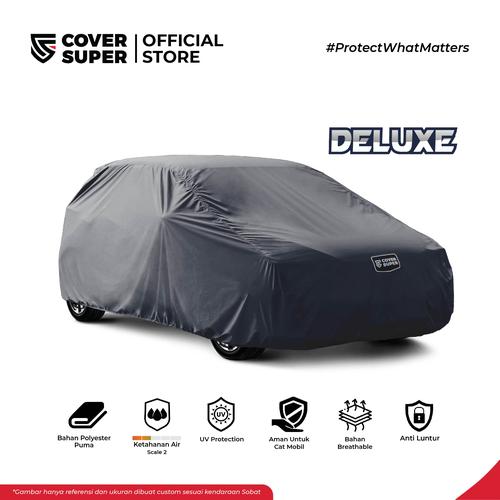 Promo Cover Mobil Deluxe Elegant Abu - CoverSuper - TALI VELG Cicil 0% ...