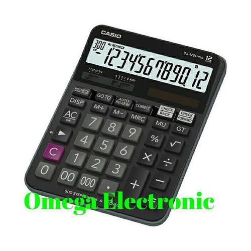 Jual Casio Calculator DJ-120D Plus Check & Correct Review Desktop ...