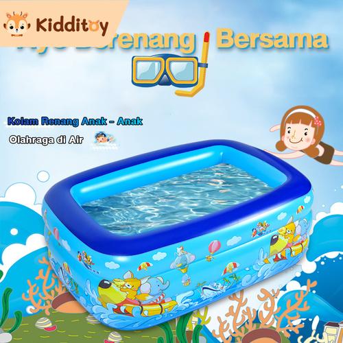 Jual kolam renang anak jumbo kolam mandi bola Swimming Pool portable ...