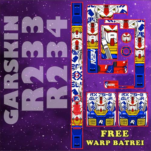 Promo STIKER GARSKIN R233 FULLBODY - WARP BATRE 2PCS, R233 - Kota ...