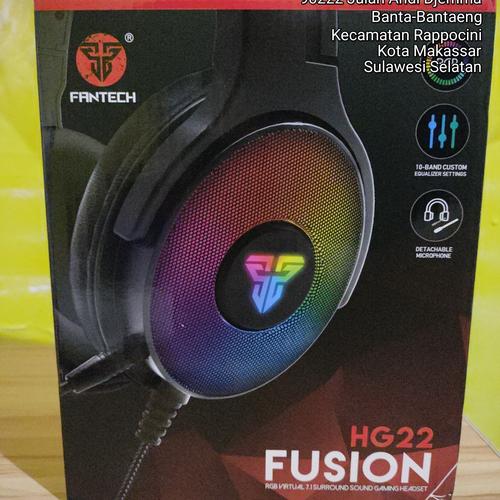 Jual HEADSET GAMING FANTECH FUSION HG22 SURROUND 7.1 BEKAS - Kota Makassar - Alex Store 21 ...