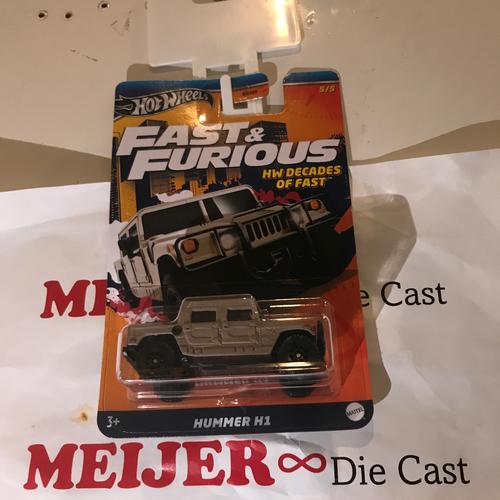 Jual Hot Wheels Fast And Furious HW Decade Of Fast Hummer H1 - Kota ...