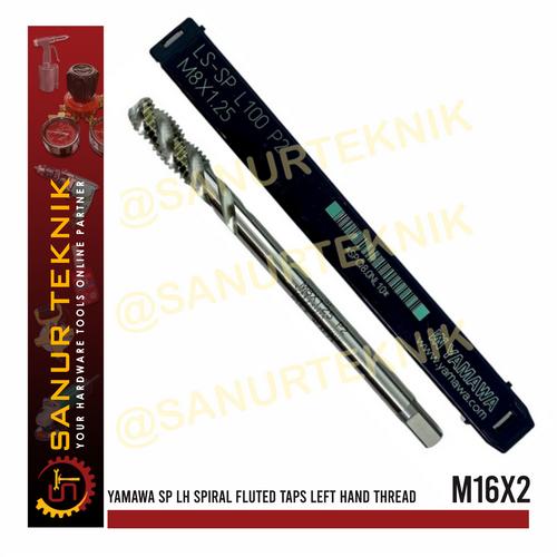 Jual YAMAWA SP LH SPIRAL FLUTED Taps Left Hand Thread Tap Kiri M16 M ...