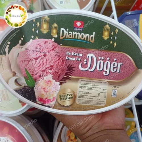 Jual ICE CREAM DIAMOND RILISAN SPESIAL RASA ES DOGER 700 ML - Jakarta ...