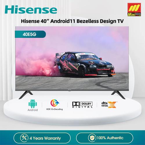 Jual HISENSE 40E5G LED TV 40 Inch Android Smart TV FHD Dolby Audio ...