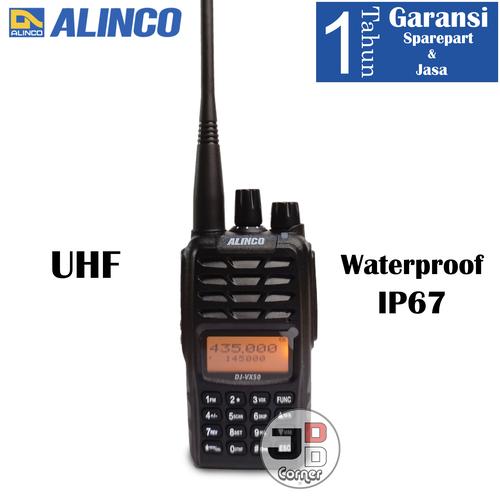 Jual HT Alinco DJ-VX50 Dualband VHF UHF Waterproof Airband DJVX50 DJ VX50 - Jakarta Pusat - JDD ...