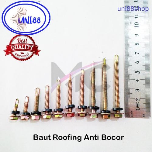 Jual Baut Roofing Atap Baja Ringan Seng Metal 2 cm 3cm 4cm 5cm 6cm 7cm ...