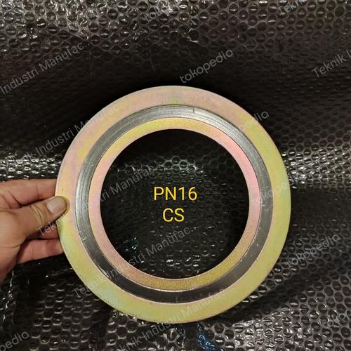 Jual Spiral Wound Gasket 6" inch SWG Carbon Steel Besi PN16 DN 150 ...