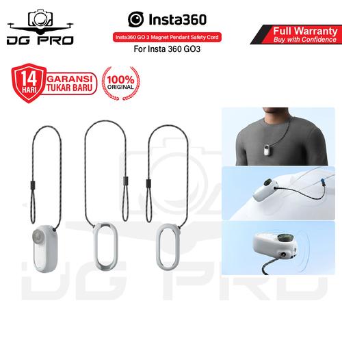 Promo Insta360 GO 3 / GO 3S Magnet Pendant Safety Cord for Insta 360 Go3 Action Cam - Putih ...